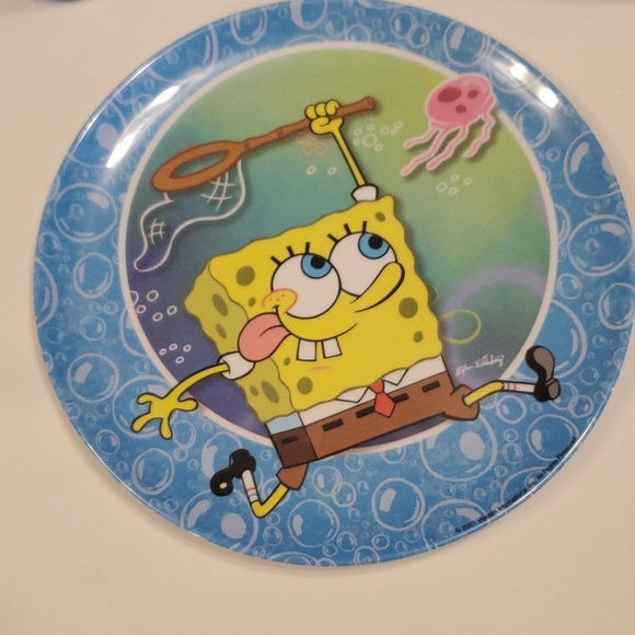 Nickelodeon | Other | Spongebob 3 Piece Dinnerware Sets | Poshmark